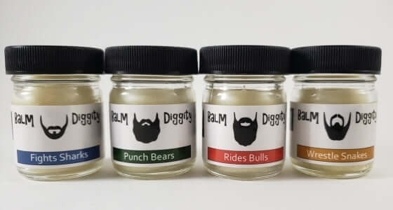 Custom Beard Balm Labels | Leapin' Lizard Labels