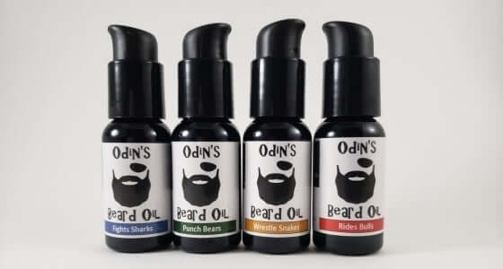 Beard Oil Labels | Leapin' Lizard Labels