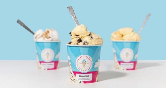 Custom Ice Cream Labels | Leapin' Lizard