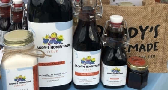 Custom Syrup Labels - Leapin' Lizard Labels